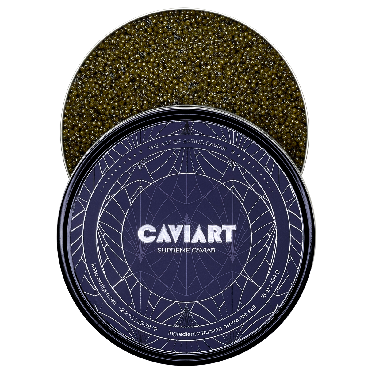 Diamond Ossetra Caviar, Caviart Supreme Sturgeon Roe – Euro Gourmet